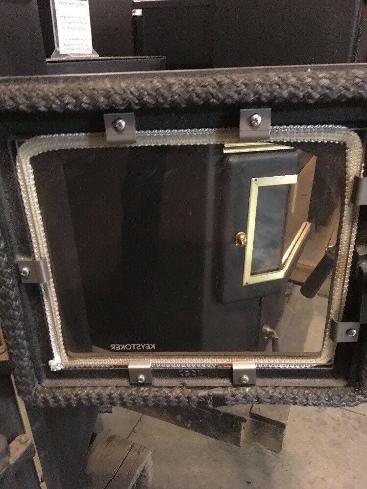 Keystoker Coal Stove Glass (Includes glass, gasket, clips/screws) – The ...